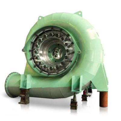 China Aluminum Alloy Blade Horizontal or Vertical Layout Hydroelectric Turbine for 100kw-20mw Power Range Efficiency for sale