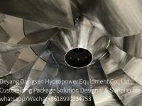 China Stainless Steel Water Power Turbine for Eco-Friendly and Sustainable Energy Production Runner Diameter 0.5 10 Meters for sale