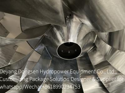 China Stainless Steel Water Power Turbine for Eco-Friendly and Sustainable Energy Production Runner Diameter 0.5 10 Meters for sale