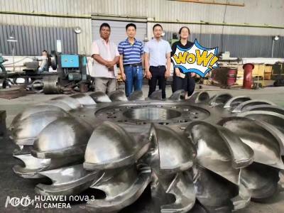 China Fixed Or Adjustable Blade Type Hydro Turbine Runner for Hydro Power Plant for sale
