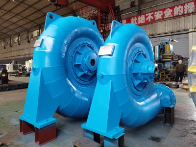 China High Efficiency Water Turbine Generator with Automatic Voltage Regulator (AVR) for 200kW - 20MW Hydropower Plants for sale