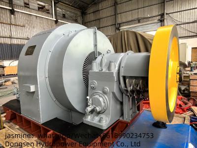 China Cast Iron Francis Water Turbine Generator with Static Excitation System for 30~50 Years Lifespan and Automatic Control for sale