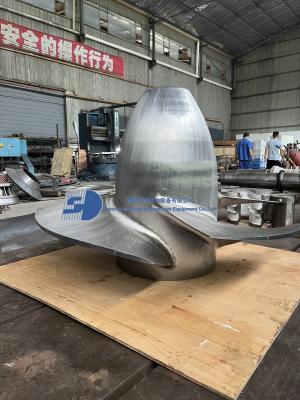 China Fixed Blade Kaplan Runner Stainless Steel Hydro Turbine ZG0Cr13Ni4Mo 0.5-5m Diameter for Low Head Hydropower for sale