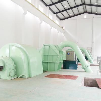 China Pelton 1 Mw Hydro Turbine Generator Wide Flow High Efficiency Customized for sale