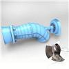 China Tubular Water Wheel Hydroelectric Generator Pit Type Convenient Operate for sale