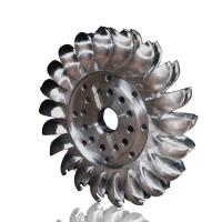China Pelton Wheel Runner In Hydro Power Plant , Water Turbine Runner High Efficiency for sale