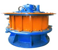 China 2000-10000kg Turgo Turbine Generator designed for Flow Rate 109 cubic meters per second Power Range 500 kilowatt to 70 megawatt energy production for sale
