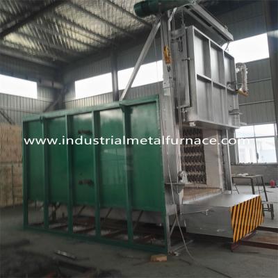 China 500KW Heat Treatment Equipment Electric Resistance 4 Zones Trolley Type for sale