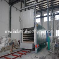 China Industrial 1050 Degree C Electrical Resistance Trolley Car Bottom Steel Plate Heating Furnace for Foriging for sale