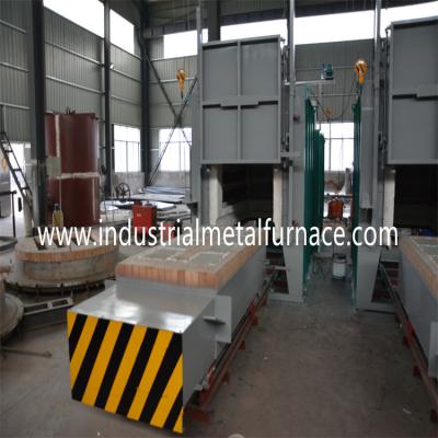 China Refractory Fiber Furnace Car Bottom Boronizing Continuous Hardening And Tempering for sale