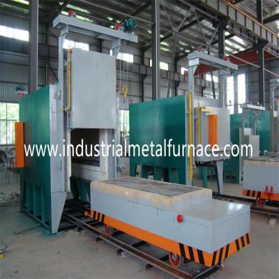 China Industrial Bogie Hearth Annealing Furnace | RT3-85-7 | 1200x1200x1200mm | Post-Weld Stress Relief Oven for sale