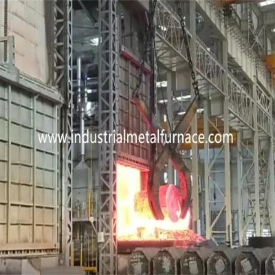 China 6 Zones Annealing Car Bottom Furnace Bogie Hearth Furnace 6500×2300×2000mm Gas Fired for sale