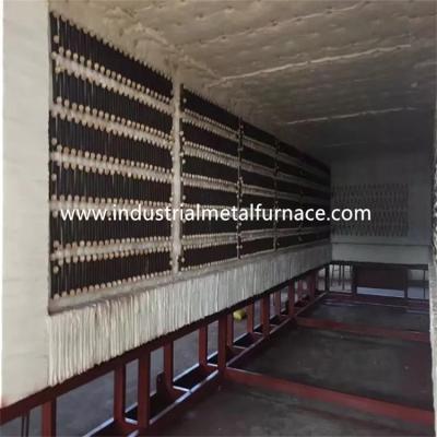 China 1250℃ Electrical Car Bottom Furnace 3000×1000×1000mm Independent Temperature Control for sale