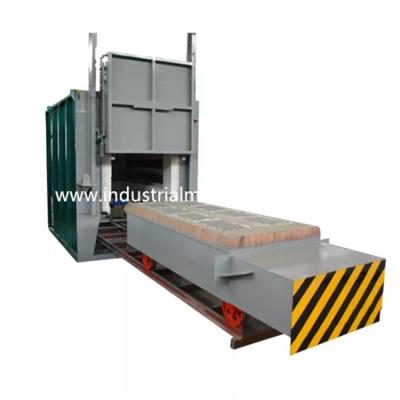 China 5000×2500×1500mm Heat Treatment Furnaces Industrial Electrical Bogie With PLC Control for sale