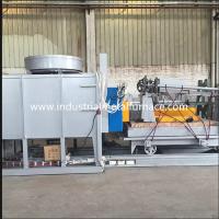 China Bogie Hearth Heat Treatment Furnace 1200 Degree Car Bottom Type For Cast Steel Parts for sale