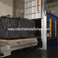 China 1400℃ Electric Heat Treatment Furnace Car Bottom Furnace For Shafts And Tools 1500×800×800mm for sale