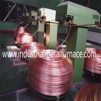 China 3000T PER YEAR 8mm Upward Casting Copper Rod Industrial Induction Furnace for sale