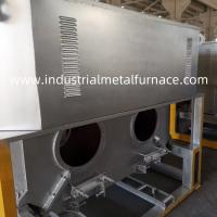 China 90KW 2 Chamber Industrial Gravity Casting Metal Melting Induction Furnace For Copper for sale