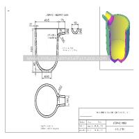 China High-Performance 300kg Graphite Crucible for Metal Melting for sale