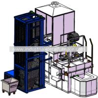 China 5000 KG/H Natural Gas Continuous Industrial Aluminum Melting Furnace for sale