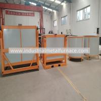 China IGBT Type 1000kg Tilting Aluminum Industrial Induction Melting Furnace 300KW 1TON PER H for sale