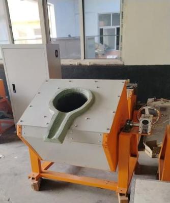 China 300KW  IGBT 1000kg  Aluminum Induction Metal Melting Furnace for sale