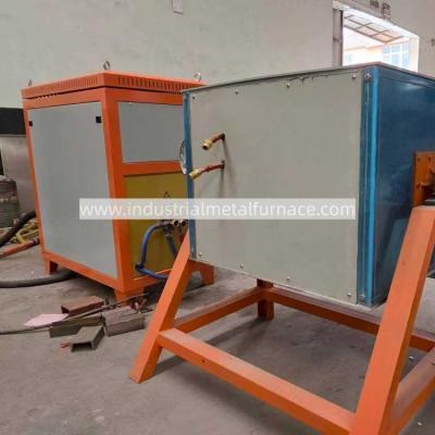 China IGBT Industrial 600KW 2 Ton Copper Induction Melting Furnace for sale