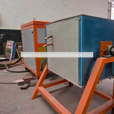 China WDL-DM-120  Induction IGBT  300KG Industrial Aluminum Melting Furnace for sale