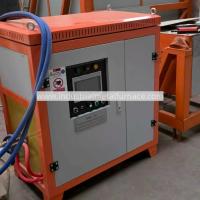 China IGBT Medium Frequency Induction Steel Melting Furnace 120KW 150kg Hydraulic Tilting System For Steel & Iron Casting for sale