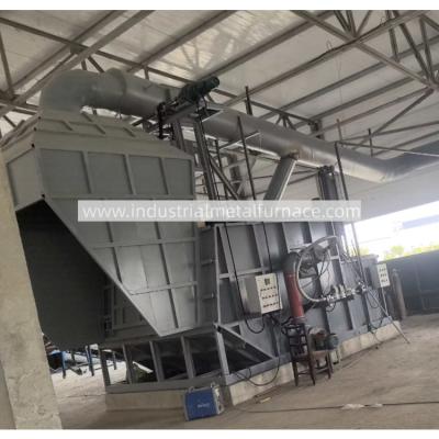 China WONDERY 8-Ton Side-Pool Aluminum Melting Furnace | Low Oxidation, High Recovery Scrap Melting for sale