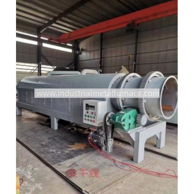 China Industrial Aluminum Scrap Dryer | Rotary Drum Drying Oven for Metal Recycling for sale