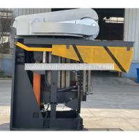 China 3T Steel KGPS Induction Melting Furnace with Hydraulic Tilting 2000KW Medium Frequency Melting System for sale