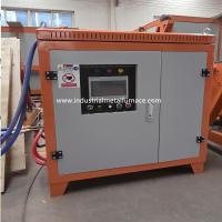 China 100KG Copper Induction Melting Furnace with 80KW IGBT Power and Hydraulic Tilting for High-Efficiency Metal Processing for sale