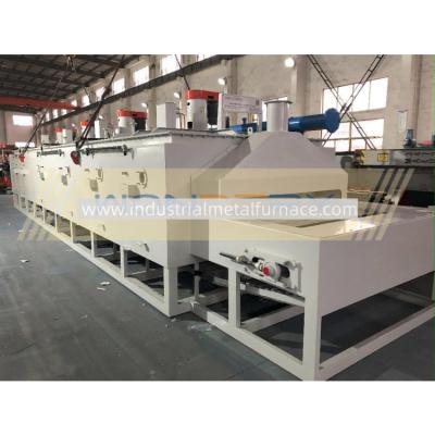 China Industrial Gas-Fired Chain Conveyor Tempering Furnace for Spring Coils | Model WDL-605-1502000 | Wuxi Wonderly for sale