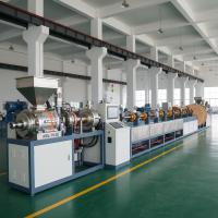 China High-Speed 400 m/min Wire Extruder Production Line with 45 Meters Length and 1000 mm Center Height for Cable Insulation for sale