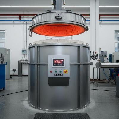 China RJ3-45-9 Pit-Type Quenching Furnace – 950℃ High-Temperature Heat Treatment with ±10℃ Uniformity & PID Control for sale