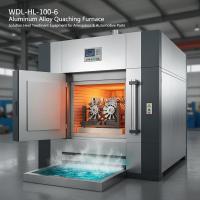 China Aluminum Alloy Quenching Furnace with 650°C Working Temperature and φ1200×1500mm Work Area for Rapid Quenching ≤15s for sale