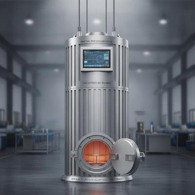 China Vertical Aluminum Alloy Solution Furnace with Smart Dual-Speed Quenching Control System and High-Uniformity Heat Treatment for Φ 1200×1500mm Work Area for sale