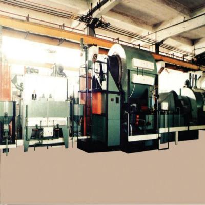 China 300kg/H Rotary Type Steel Ball Mesh Belt Heat Treatment Aluminium Melting Rotary Furnace for sale