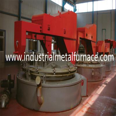China Bright Annealing Heat Treatment Furnace Pit Well Spheroidizing For Wires 30000kg/H for sale