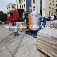 China 600kg Electric Resistance Hydraulic Tilting Crucible Aluminum Melting Furnace for Ferrous Metals and Alloys for sale