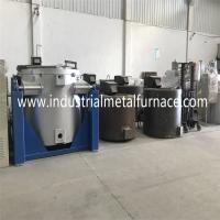 China WDL-RGQ-500 500kg Diesel Fired Hydraulic Tilting Aluminum Melting Furnace for sale