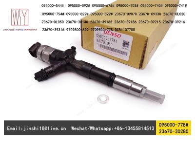China High Quality Fuel Injector 095000-778# 095000-7781 095000-544# 095000-592# 095000-676# for Toyota 23670-09070 23670-0933 for sale