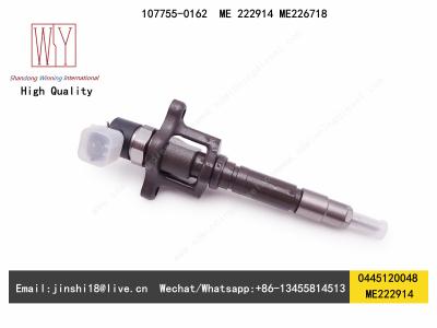 China HIGH QUALITY AND NEW DIESEL COMMON RAIL FUEL INJECTOR 0445120048 FOR MITSUBISHI 4M50 ME226718, ME222914, 107755-0162, 10 for sale