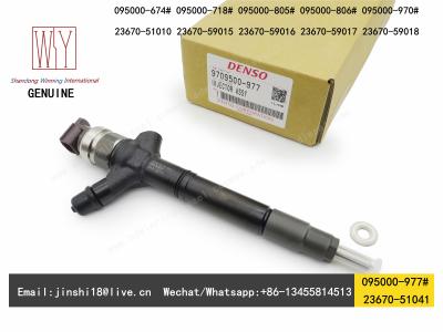 China DENSO GENUINE AND NEW FUEL INJECTOR 095000-9770, 095000-9771, 23670-51040, 23670-51041, 23670-51010, 23670-59017 for sale