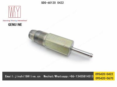 China Denso Genuine Common Rail Fuel Rail Pressure Limiter 095420-0422 095420-0670 SDS-60120 0422 for sale