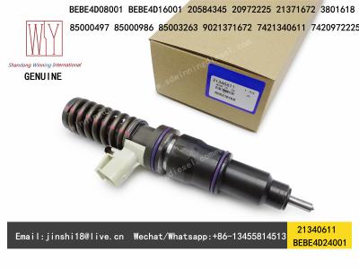 China HIGH QUALITY AND NEW DIESEL FUEL ELECTRIC UNIT INJECTOR BEBE4D24001, 21340611, 21371672, 85003263, 7421340611 FOR MD13 E for sale