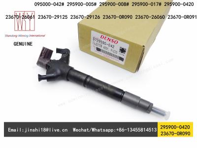 China DENSO GENUINE AND BRAND NEW DIESEL PIEZO FUEL INJECTOR ASSY 295900-0420, 295900-0050, 295900-0170, 295900-0080, 23670-0R for sale