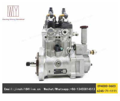 China GENUINE AND BRAND NEW DIESEL FUEL PUMP 094000-0603, 6245-71-1111 FOR 6D 170 ENGINE for sale