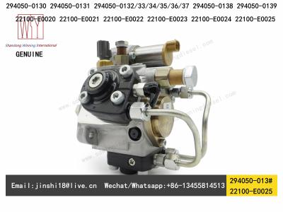 China DENSO GENUINE AND BRAND NEW DIESEL FUEL PUMP 294050-0130, 294050-0139, 294050-0760, 22100-E0020, 22100-E0025 for sale